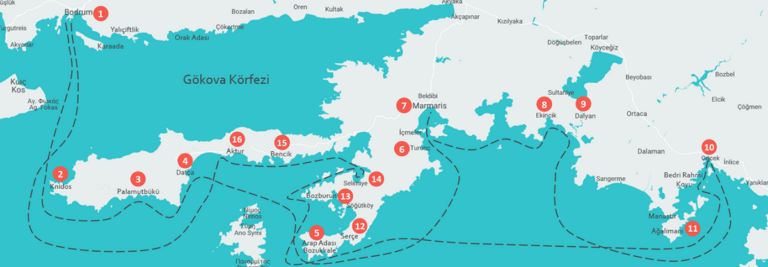 Sailing Routes & Yachting Itineraries in Turkey - viravira Blog